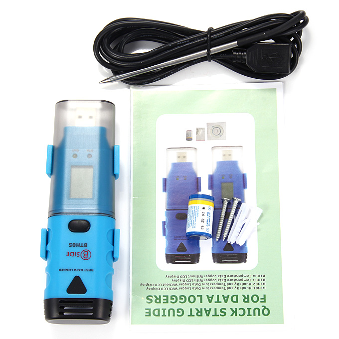 BTH05 3-Channel Temperature Humidity Data Logger