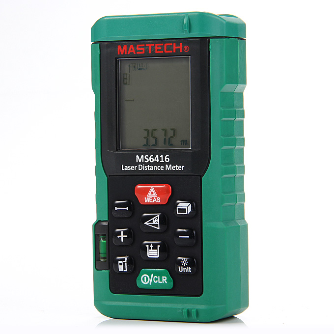 MASTECH MS6416 60m Laser Distance Meter Rangefinder Tape Measure