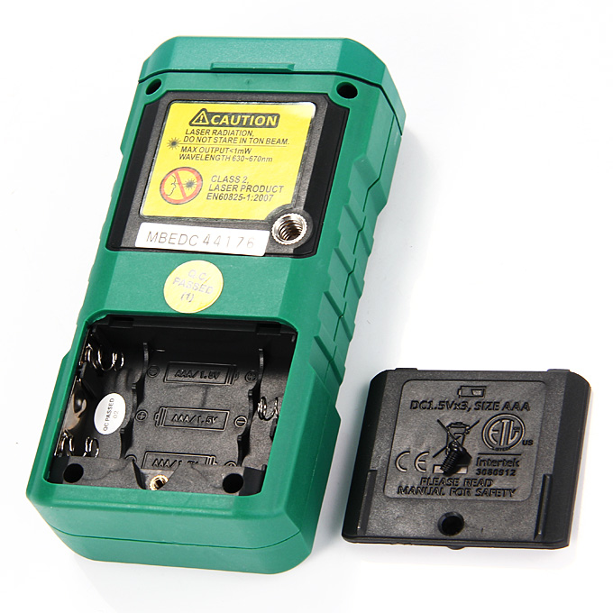 MASTECH MS6416 60m Laser Distance Meter Rangefinder Tape Measure