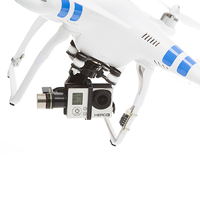 DJI Phantom 2 Drone With Customized Zenmuse H4-3D 3-Axis Gimbal