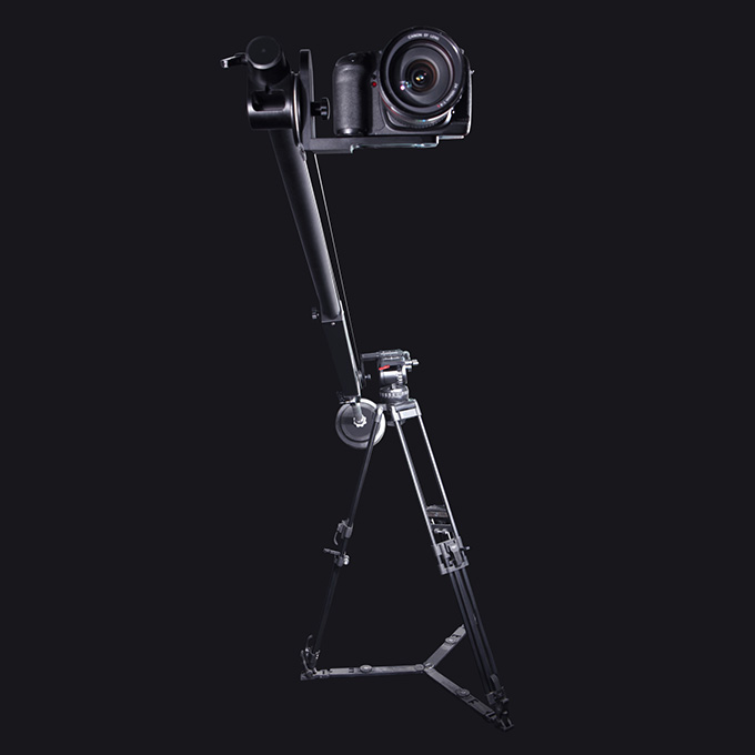 Wieldy AR5000 Retractable 10.5FT Light Swing Camera Crane Jib Arm