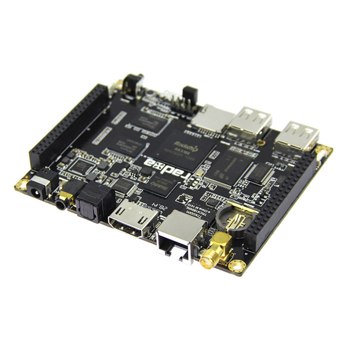 Radxa Rock Pro Main Board Arm Cortex A9 Processor 8gb Nand Flash 