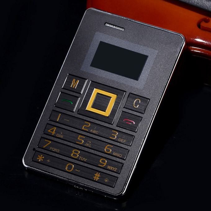 AEKU K5 1.0 inch MTK Single Core Mini Pocket Card Cell Phones