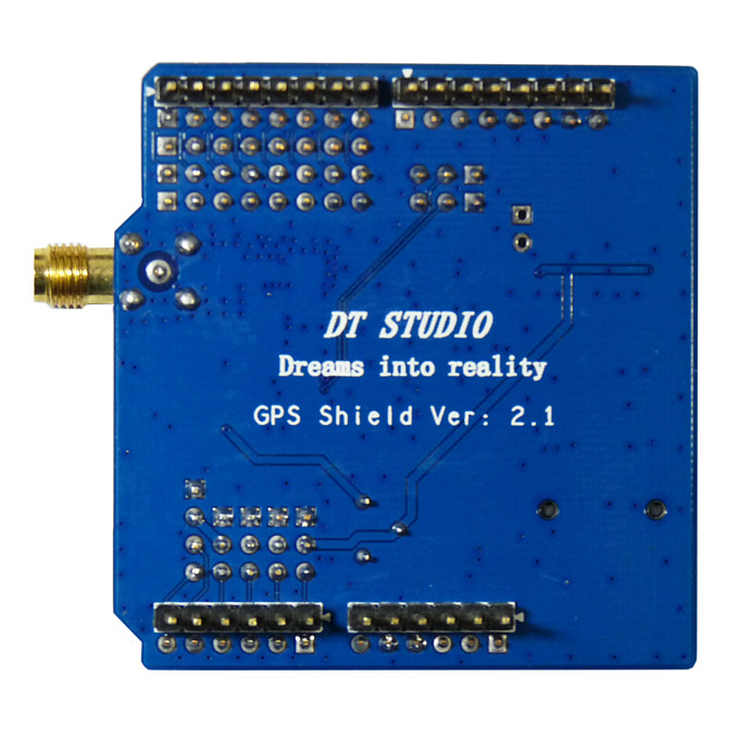 High Receive Sensitivity GPS Shield with Micro SD for Arduino