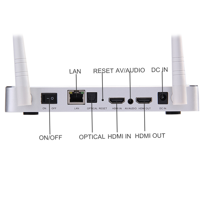 ZIDOO X9 MSTAR Smart XBMC KODI 4K TV BOX 2GB RAM HDMI-in USB3.0