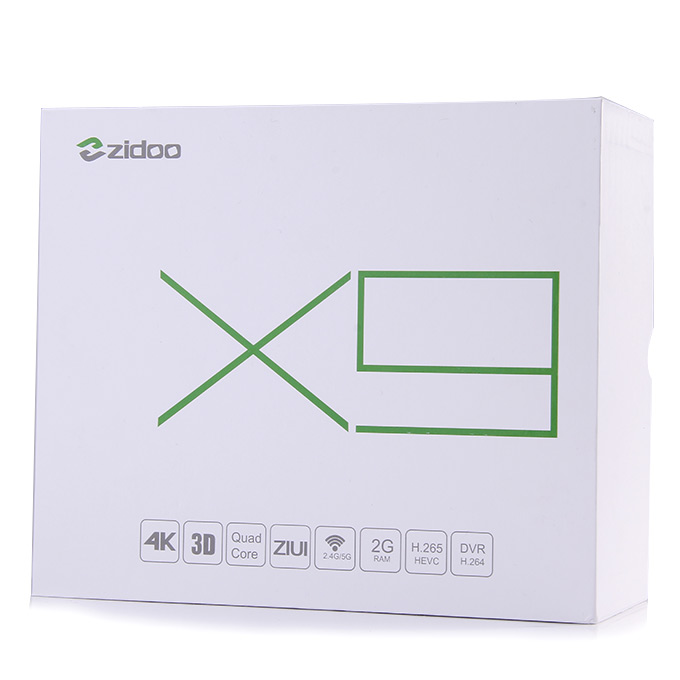 ZIDOO X9 MSTAR Smart XBMC KODI 4K TV BOX 2GB RAM HDMI-in USB3.0