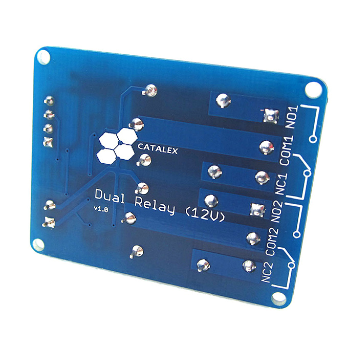 12V 65mAh Dual Relay Module