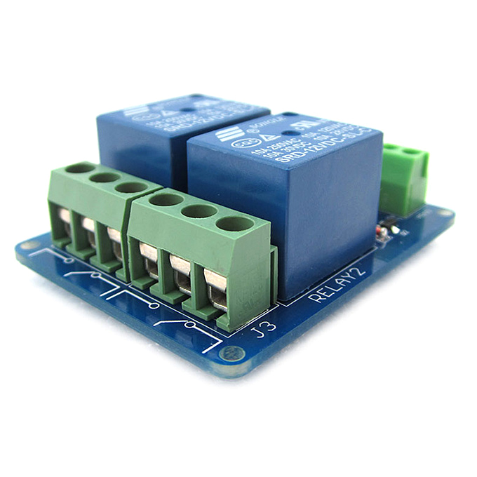 12V 65mAh Dual Relay Module