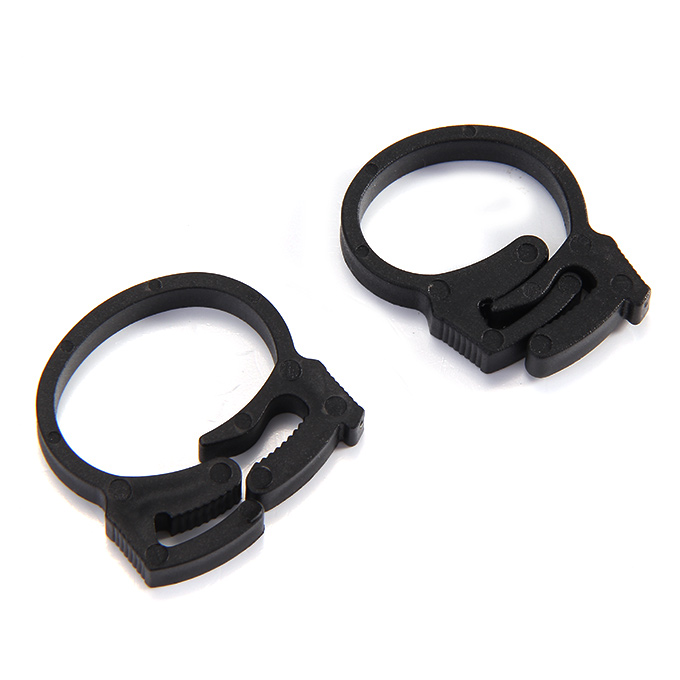 Cord Ring Plastic Clamp Tie Groups Cords Together Avoids Tangles