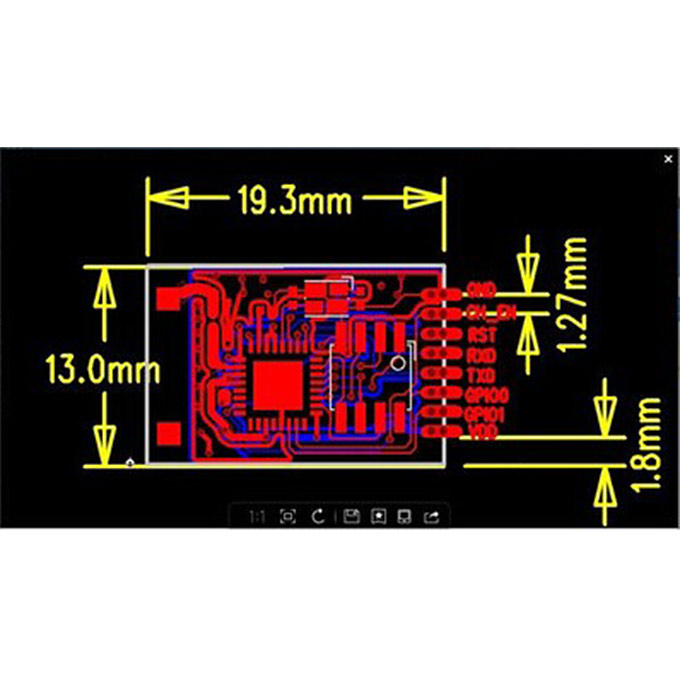 Arduino Esp 11 Esp8266 Uart Serial To Wifi Wireless Module