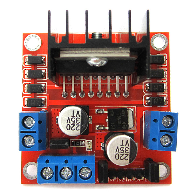L298N H-Bridge Motor Driver Module 5~25V 2A For Arduino/AVR/STM32