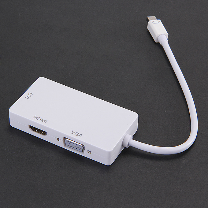 3-In-1 DisplayPort to Digi-port Adapter