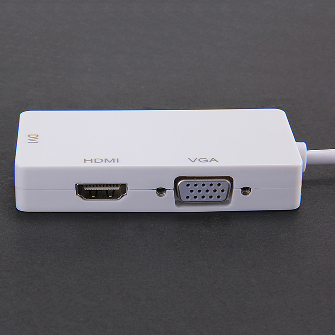 3-In-1 DisplayPort to Digi-port Adapter