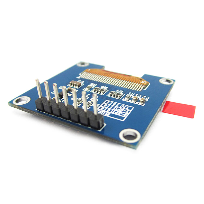 1.3"128x64 SPI Interface Blue Color OLED Display Module For Arduino/RPi ...