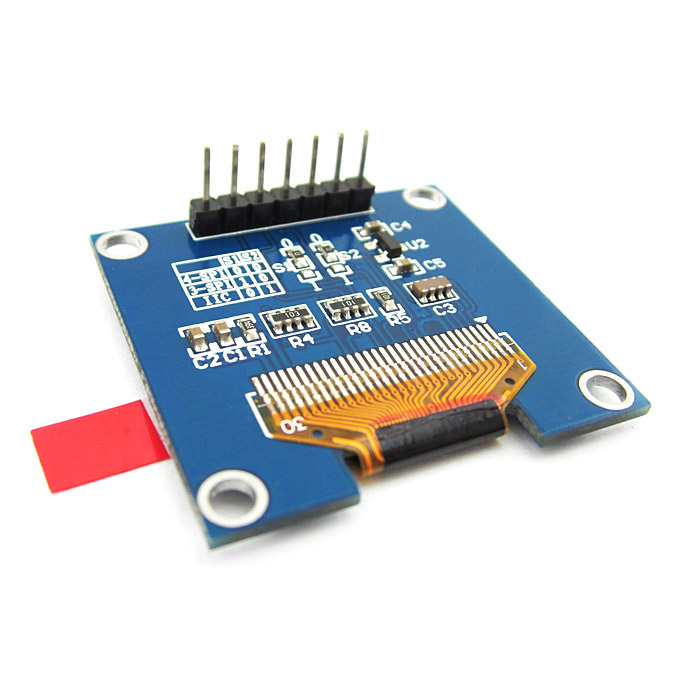 1.3"128x64 SPI Interface White Color OLED Display Module For Arduino ...