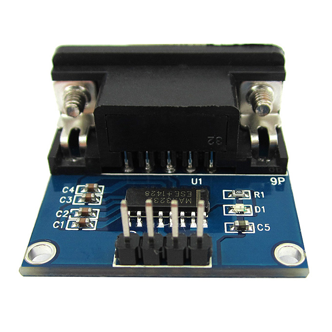 RS232 To TTL Female Serial Max3232 To TTL Serial Module With Indicator Lamp