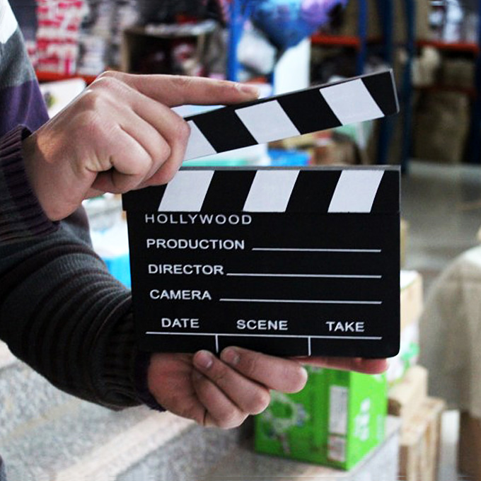 Hollywood Wooden Clapper Board Small Size
