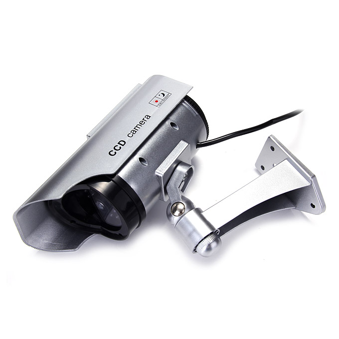 Dummy Solar & Batteries Powered CCD Security Cameras