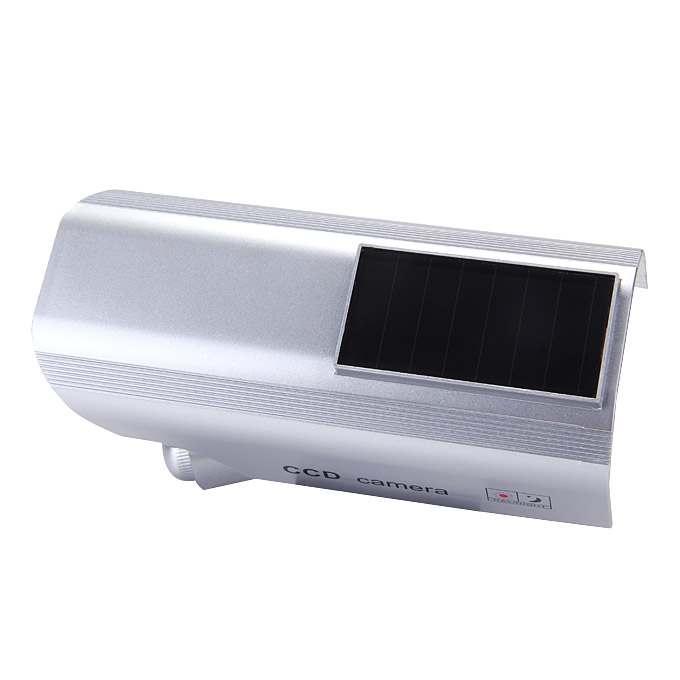 Dummy Solar & Batteries Powered CCD Security Cameras