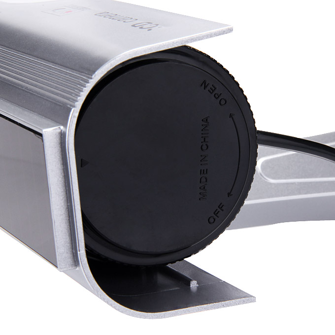 Dummy Solar & Batteries Powered CCD Security Cameras