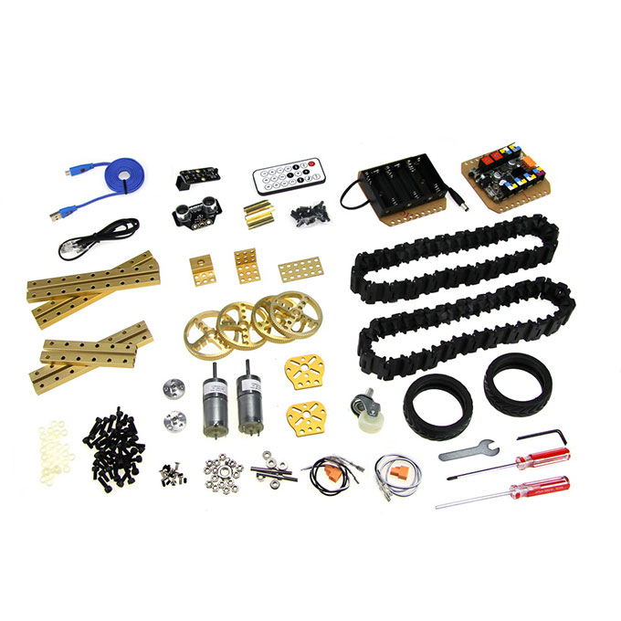 Makeblock Starter Robot Kit With Tank Wheel Style IR Version