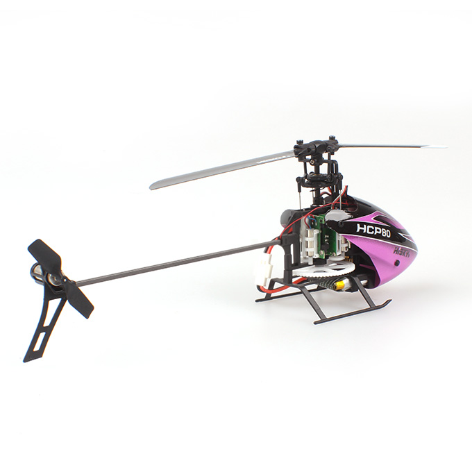 Hisky HCP80 V2 6CH RC Helicopter 3D 6 Axis Gyro With HT-8