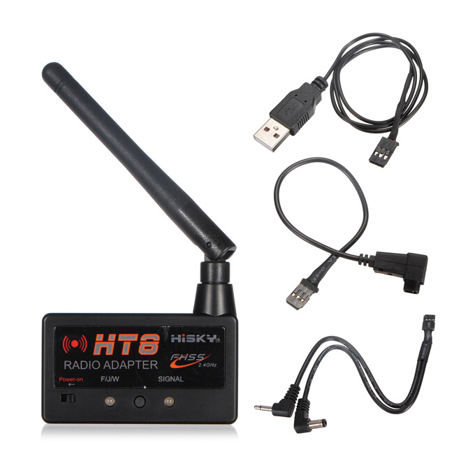 Hisky HFP80 V2 4CH Flybarless RC Helicopter 6 Axis Gyro With HT8