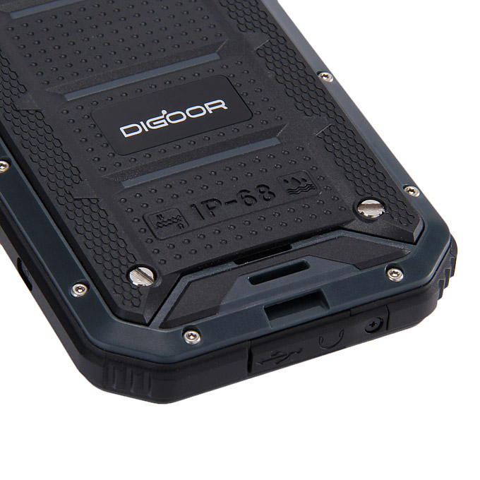 DIGOOR DG2 Plus IP68 Rugged Phone 5.0inch Android 4.4 MTK6582 Talkback