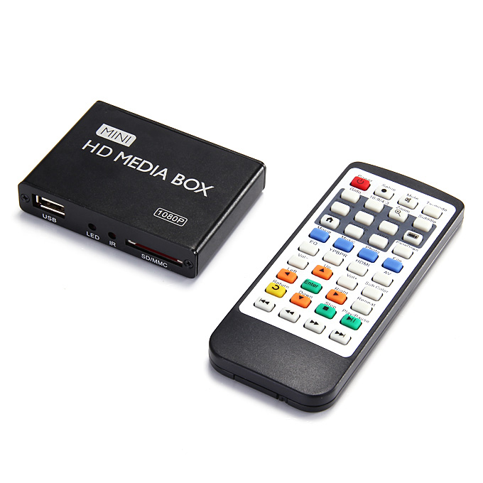 PDM08H Mini Media Box Boxchip F10 1080P H.264 3D Blu-Ray Media Player