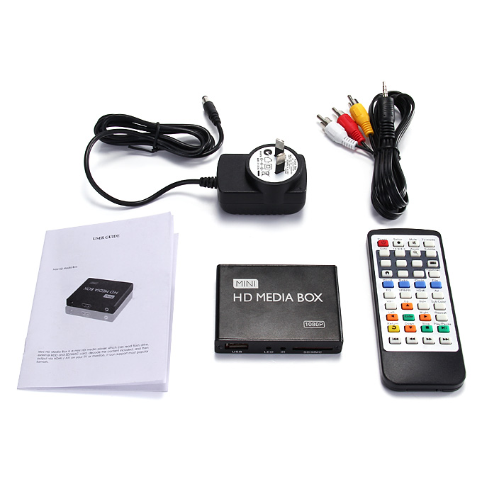 PDM08H Mini Media Box Boxchip F10 Media Player EU Plug