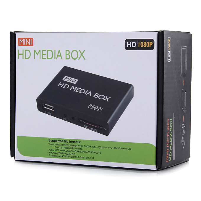 PDM08H Mini Media Box Boxchip F10 Media Player EU Plug