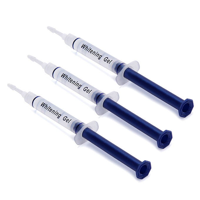 Professional Tooth Whitening Gel Peroxide Bleaching Kit With Light