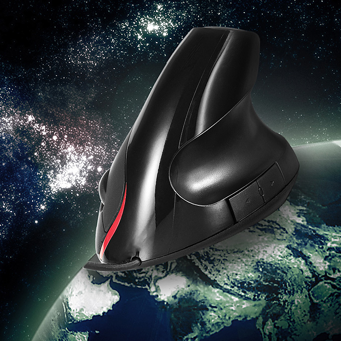 Vertical 5D Ergonomic USB Wired Mouse