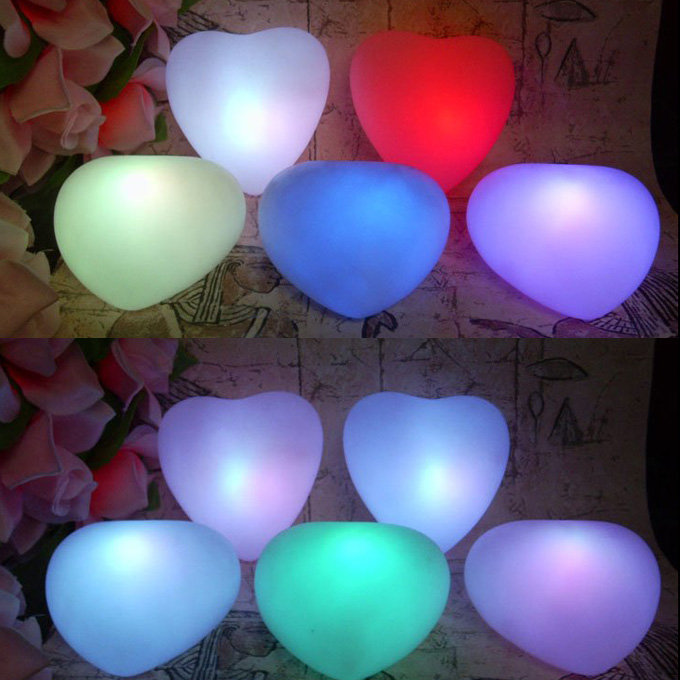 LED Heart-Shaped Night Light LED Gift