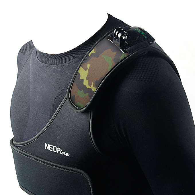 NEOpine SCM-1 Adjustable Single Shoulder Strap Chest Camera Mount