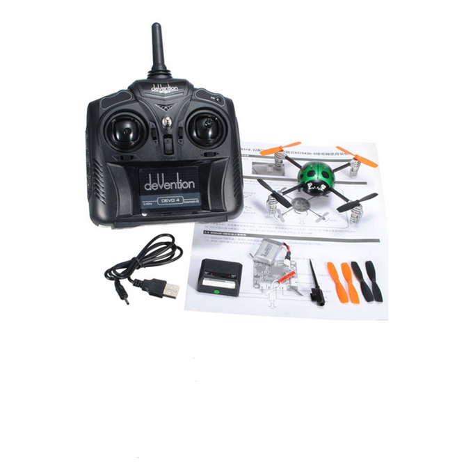 Walkera Ladybird V2 QR FPV Quadcopter 4CH RC Drone BNF
