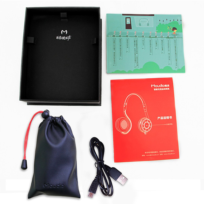 Moudio M100 Bluetooth Wireless Headphone BT4.0 Sports Headset