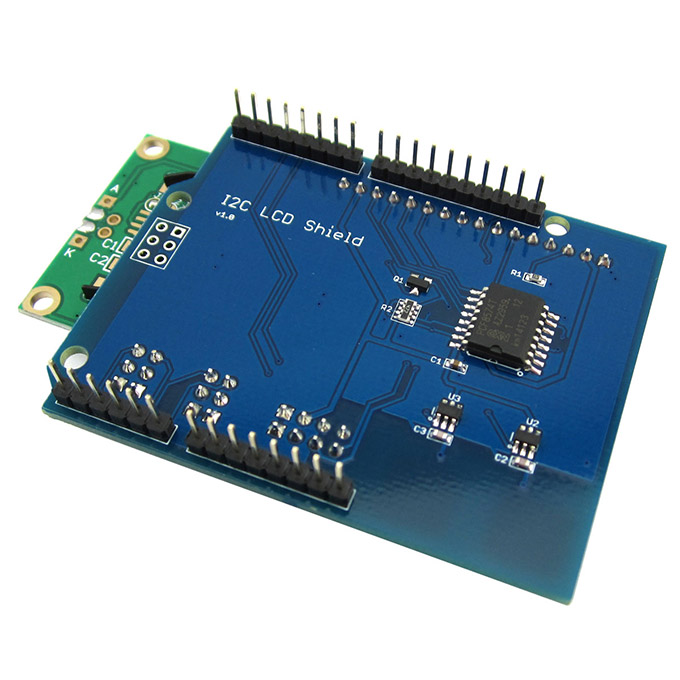 I2C LCD 1602 Shield Display Module with Touch Keys