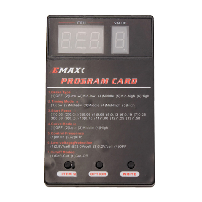 EMAX Program Card For Emax For Simonk Series ESC / 4 IN 1 ESC