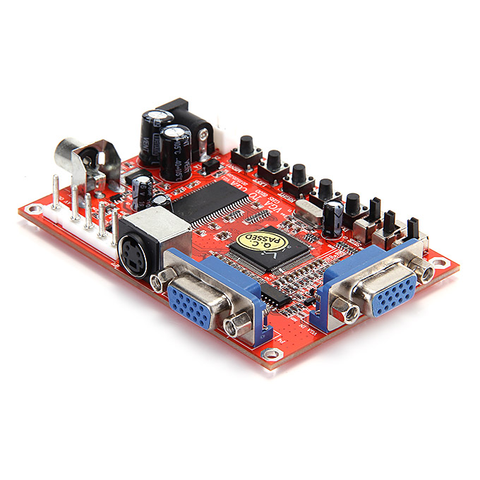GBS-8100 VGA To CGA/CVBS/S-VIDEO High Definition HD Converter