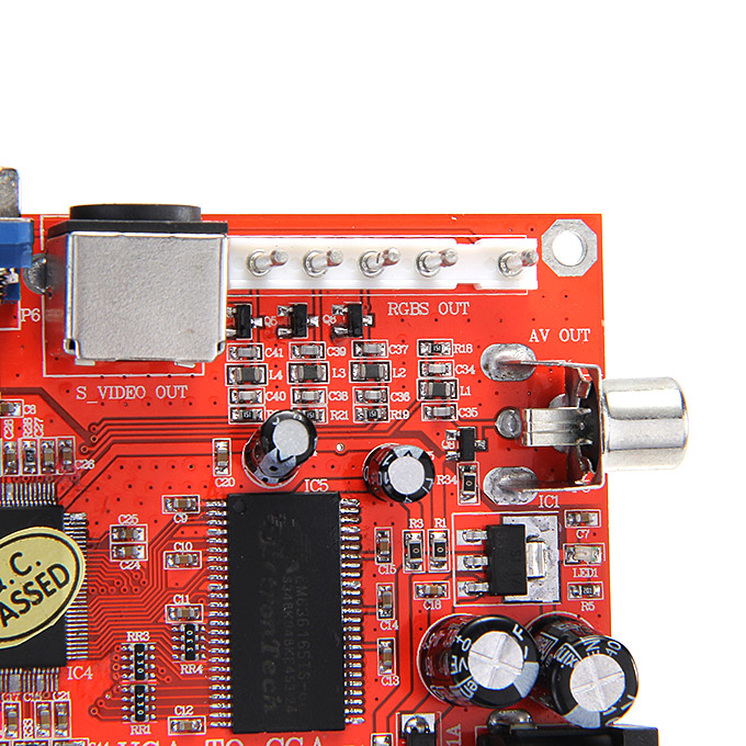 GBS-8100 VGA To CGA/CVBS/S-VIDEO High Definition HD Converter