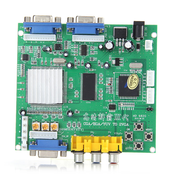 GBS-8220 RGB / CGA / EGA / YUV To VGA HD Converter