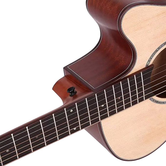 40" Engleman Spruce Cutaway Rosewood Acoustic Guitar