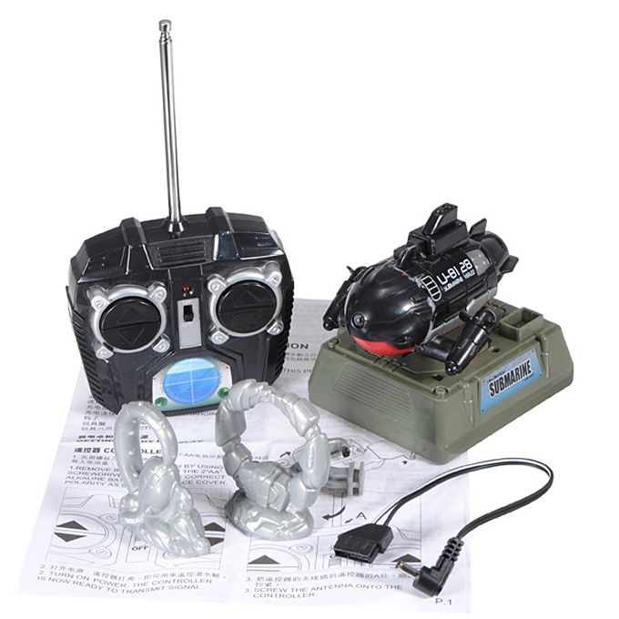 Arsenal 22011 Mini Submarine Prey Game Remote Control U-Boat