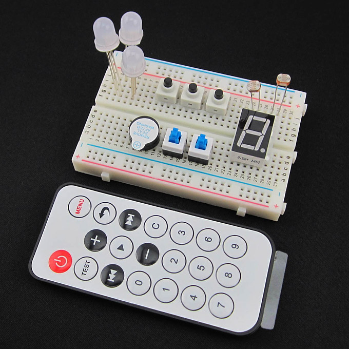 Nano BreadBoard Kit with IO Expansion Board/