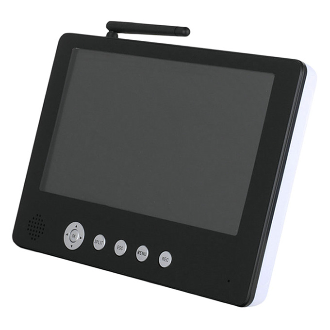 2.4GHz Digital Night Vision Wireless Camera with 9" LCD DVR Kit