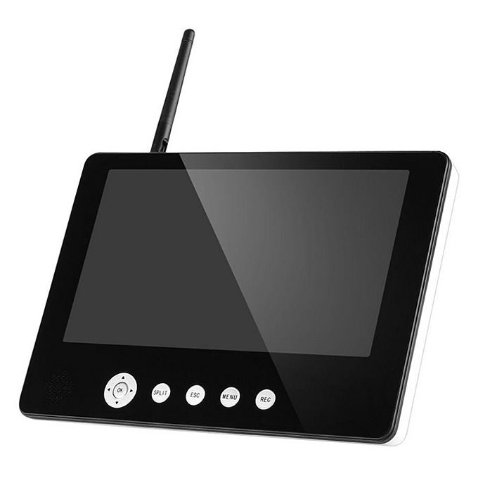 2.4GHz Digital Night Vision Wireless Camera with 9" LCD DVR Kit