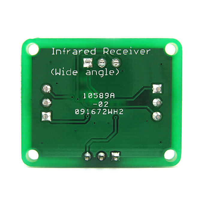 Wide Angle 38KHz Infrared Receiver Sensor Module for Arduino