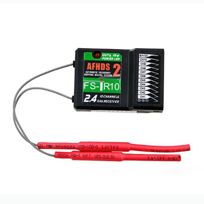 Flysky FS-i10 10CH 2.4GHz AFHDS 2 LCD Transmitter with Receiver