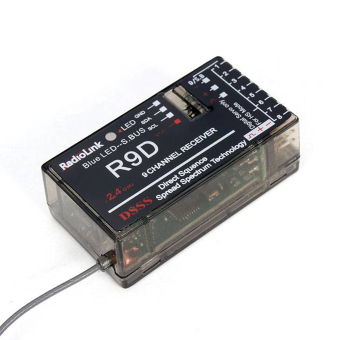 RadioLink AT9 2.4GHz 9CH Transmitter With R9D 9CH Receiver Mode 2